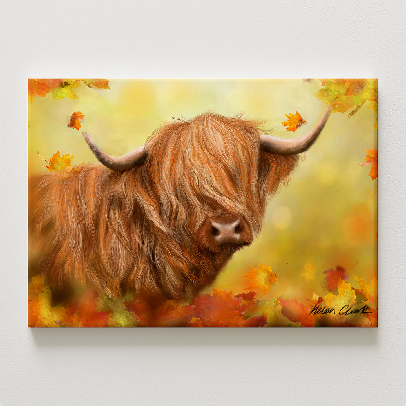 Autumn Gold Canvas – Helen Clark