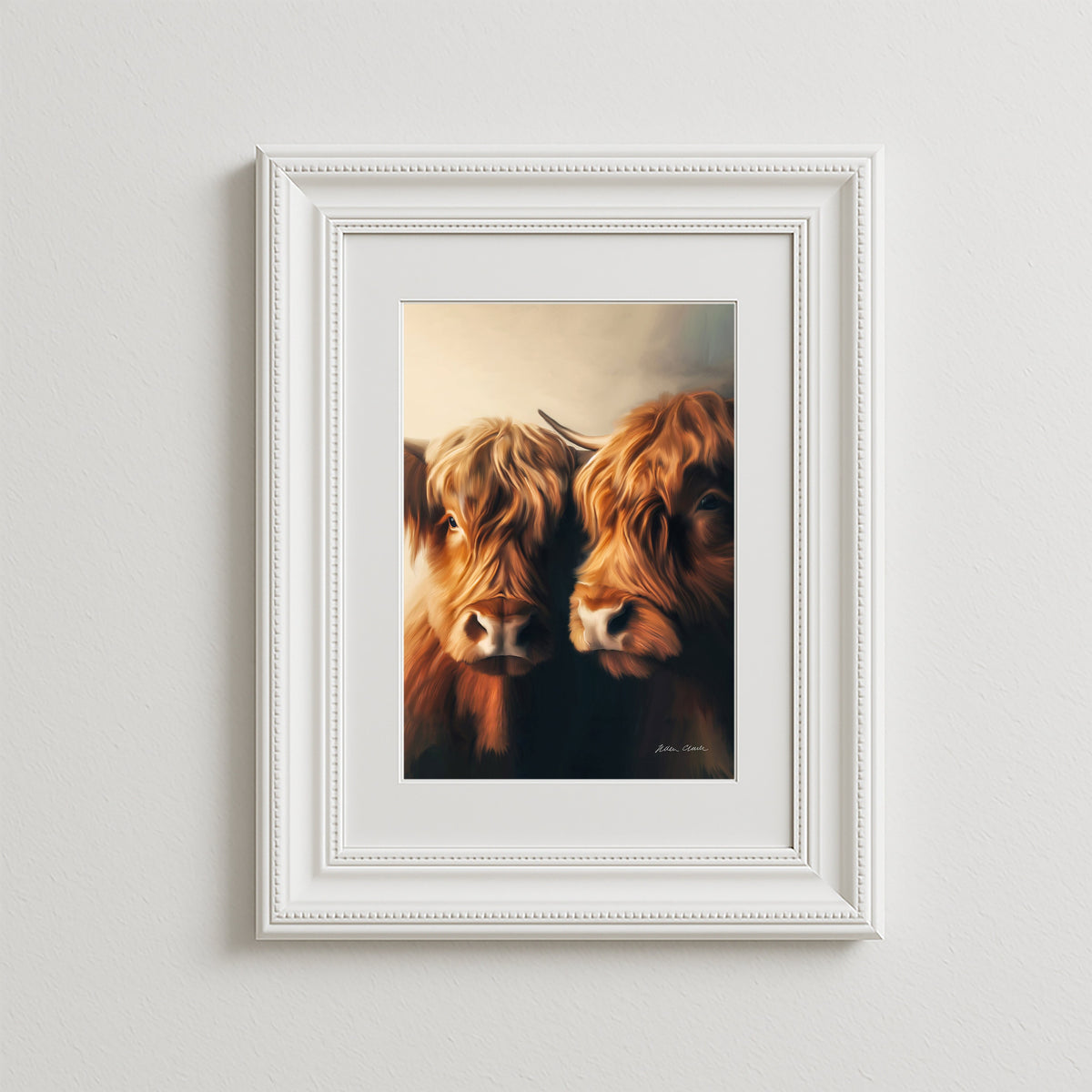 Pass of The Cattle Art Print – Helen Clark